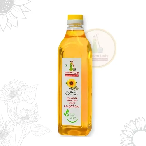 Sunflower Oil | పొద్దుతిరుగుడు గింజల నూనె | Golden Lady Spices & Foods ...